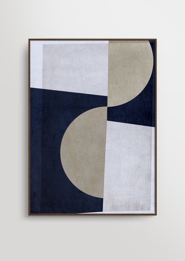 Lunar Fold Canvas Painting – theFanoon