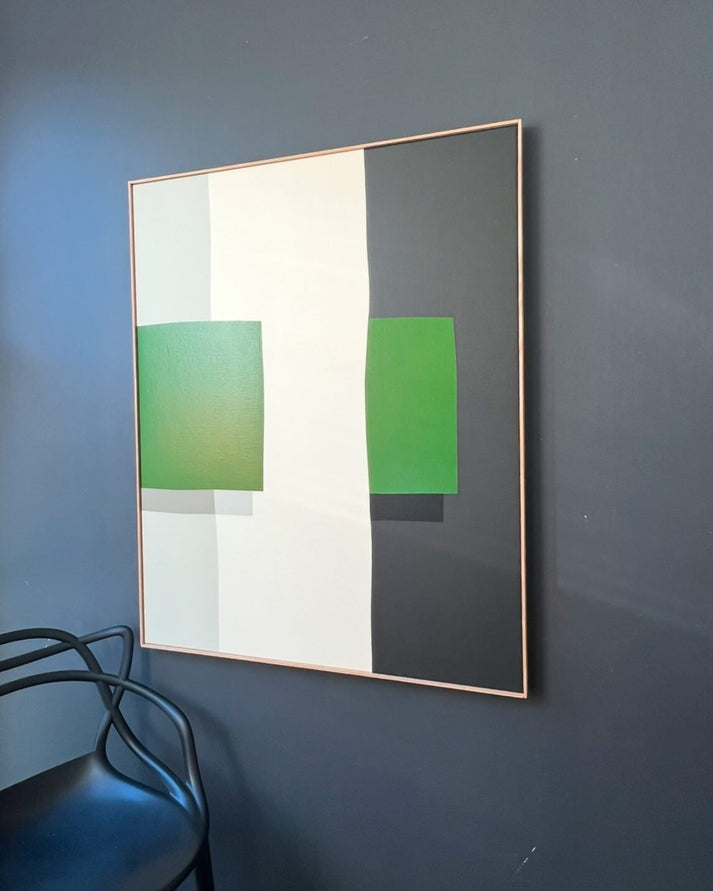 Emerald Equilibrium - Canvas Painting – theFanoon